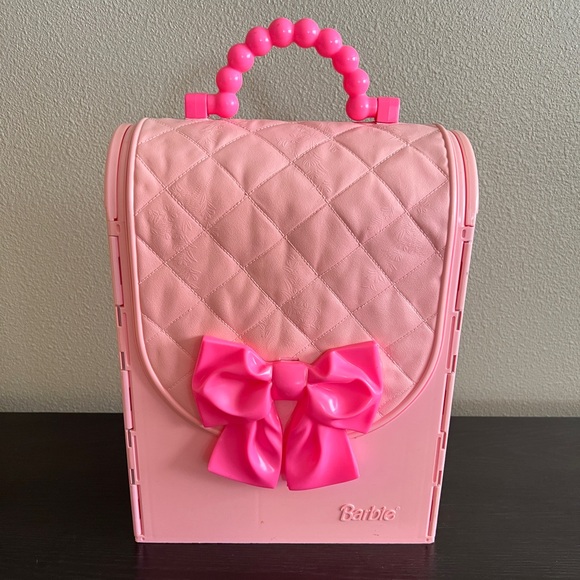 Barbie | Other | Vintage Barbie Pink Carrying Case | Poshmark